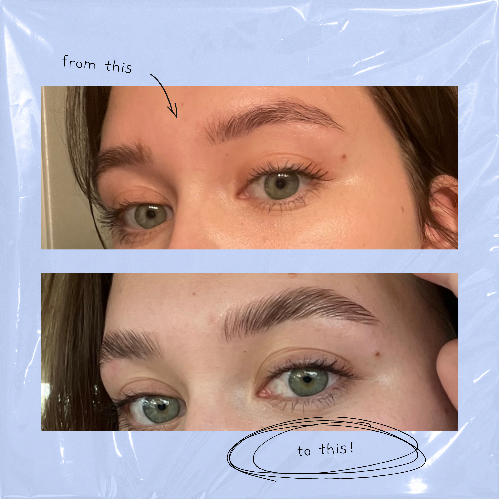 Waxing Eyebrows Before And After