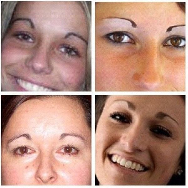 How to try the thin eyebrow trend