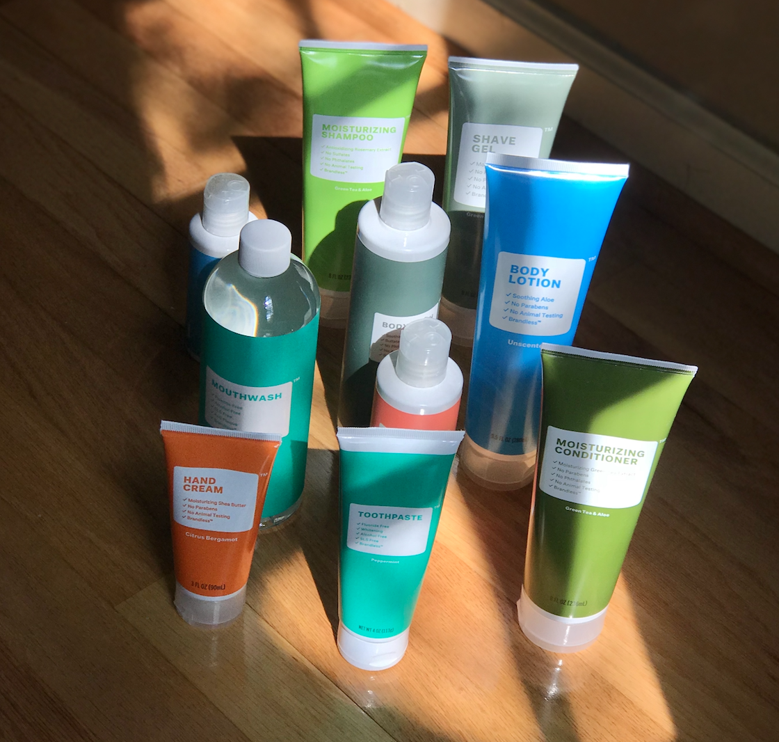 Brandless beauty is a product line that sells everything for $3