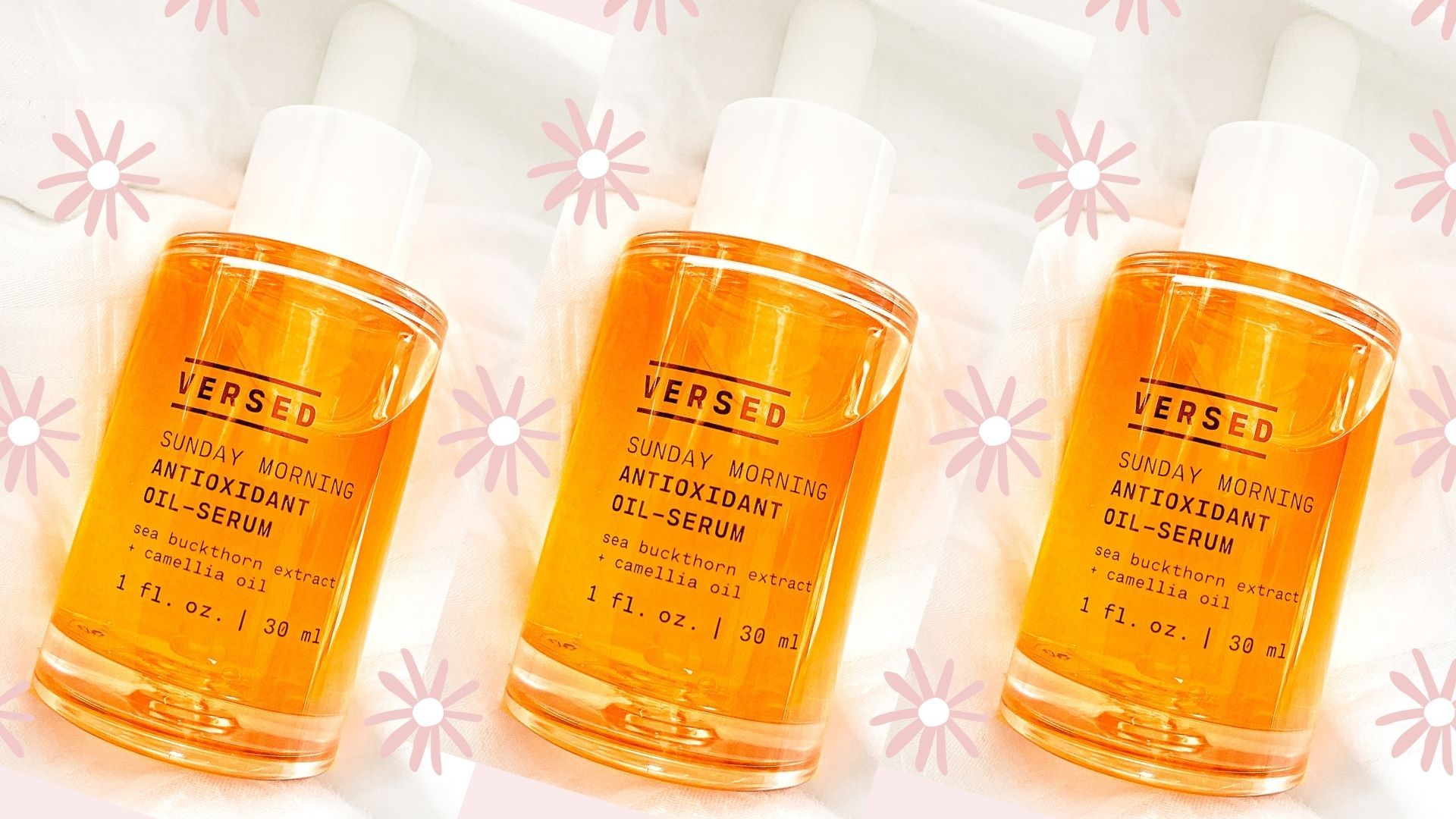 Versed launched a magical oil serum that feels like water on the skin ...